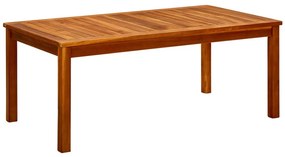 Zahradní konferenční stolek 110 x 60 x 45 cm masivní akácie 316401
