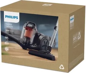 Philips Series 1000 XB1142/10 černá / Cylindrový vysavač / 800 W / 1,3