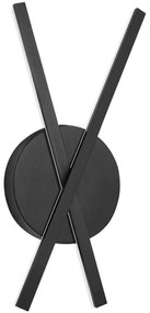 Toolight Toolight, LED nástěnné svítidlo, neutrální světlo 4000K, 11W, APP1604-W, černá matná, OSW-05479