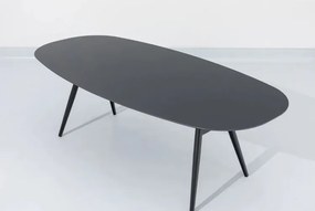 Doppler DELUXE - oválný jídelní stůl 145 x 85 x 75 cm - Rozbalené zboží (N483)