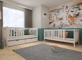 Patrová postel 90x200 ALVA borovice