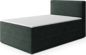Kontinentální postel Alamito 120x200, zelená (modulo 35)