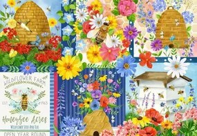 BLUEBIRD Puzzle Včelky a včelí úly / 1000 dílků / od 14 let