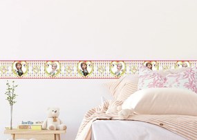 Dětská samolepící bordura na zeď Ledové Království , Disney | 5 m x 13.8 cm | DWBD8063