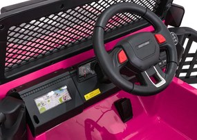 Elektrické autíčko Jeep BEAST 4x4 růžové