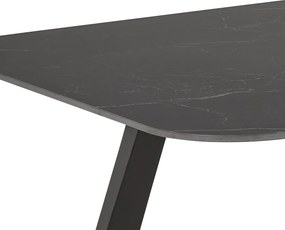 ACTONA Jídelní stůl ANTALYA černý 180x90 cm