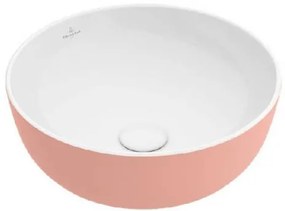 Villeroy & Boch Artis - Umyvadlo na desku, průměr 430 mm, Powder 417943BCT0