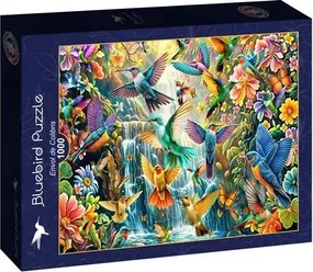 BLUEBIRD Puzzle Let kolibříků / 1000 dílků / 69 x 47,8 cm