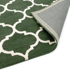 Zelený  koberec Swans Ogee Green Rozměry: 200x290 cm