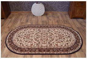Kusový koberec STANDARD HERMIONA ovál - krémový - 100x180cm