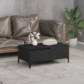 vidaXL Konferenční stolek 90 x 50 x 36,5 cm kompozitní dřevo [821122] Barva: Černá