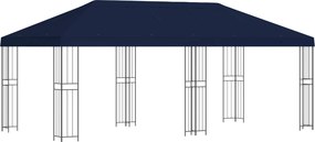 Zahradní altán 6 x 3 m Modrá Polyester a ocel 190 gsm 3375988