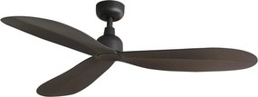 FARO 34301 PALMA M stropní ventilátor, hnědá s IP44 motorem - FARO