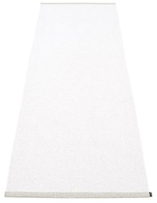 Vinylový koberec Pappelina MONO White Velikost pappelina: 85x260 cm