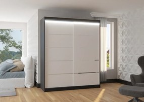 Posuvná skříň s LED osvětlením SPECTRA 180
