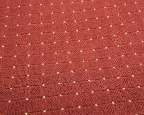 Condor Carpets, AKCE: 300x300 (průměr) kruh cm Kusový koberec Udinese terra kruh, oranžová, chodba / předsíň
