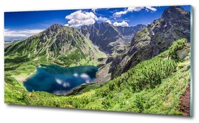 Wallmuralia Foto obraz sklo tvrzené Černé jezero Tatry 100x50