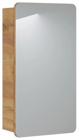 Koupelnová skříňka se zrcadlem 40 cm Dub ELIANN