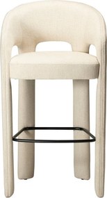 Béžová barová židle (výška sedáku 77 cm) Splendor – DAN-FORM Denmark