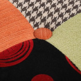 Taburet JELLY — látka, patchwork