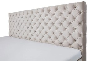 Boxspring postel oliver 180 x 200 béžová MUZZA