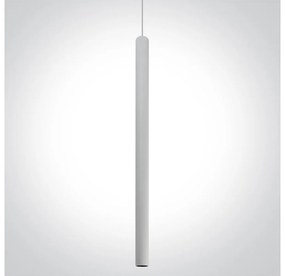 ONE Light 63108A/W/W závěsné LED svítidlo, bílé, 6W, 3000K, 60cm, IP20