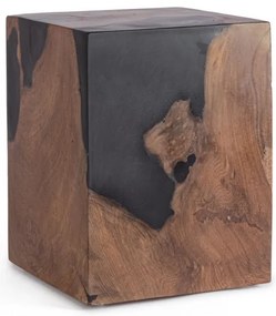 BIZZOTTO Designový odkládací stolek MELTY 30x30cm černý 0680593