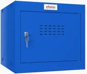 PHOENIX SAFE Skříňka Cube Locker modrá / Skříňka / 44 l / klíčový záme