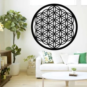 Dřevěná dekorace Květ života - posvátná geometrie a mandala na zeď | SENTOP PR0168-akcia20