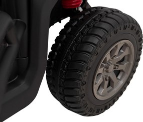 Ramiz Dětské auto Pick-Up Speed 900 modré + pohon 4x4 + pohyblivá korba + zavazadlový prostor + dálkové ovládání + lopatka + LED a zvuky