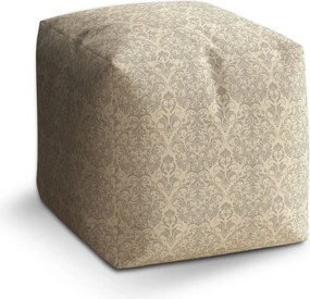 Sablio Taburet Cube Vintage luxus - 60x60x60 cm