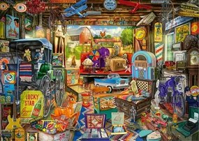 SCHMIDT Puzzle Bleší trh v garáži / 500 dílků / 48,1 × 34,1 cm