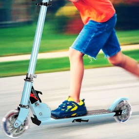 Costway Scooter Výškově nastavitelná dětská koloběžka Skládací koloběžka se 2