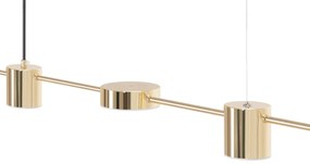 Toolight - LED závěsné svítidlo APP929-5CP, zlatá, OSW-07008