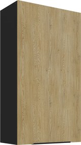 CREMONA cc | horní skříňka 60 G-108 1F policová | 60 cm | EXTRA VYSOKÁ | černá/cremona