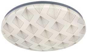 Rabalux LED stropní svítidlo BENITA 18W | 900lm | 4000K | IP20 -  bílá se vzorem