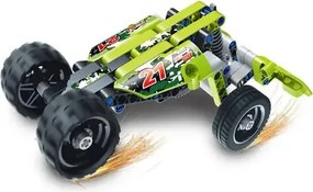 Stavebnice auto formule zelená / 101 dílků / plast / od 6 let