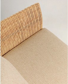 Béžová/v přírodní barvě čalouněná zahradní pohovka Galea – Kave Home