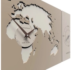 Designové hodiny 12-001 CalleaDesign Cosmo 186cm (více barevných variant) Barva stříbrná-2 - RAL9006