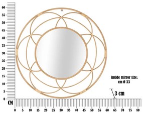 Nástěnné zrcadlo ø 60 cm Valencia – Mauro Ferretti