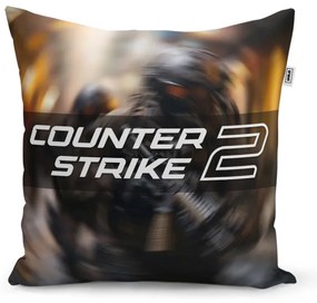 Sablio Polštář Counter Strike 2 Voják - 40x40 cm