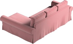 Potah na pohovku IKEA Backabro rozkládací se šezlongem barva fialová látka sametová