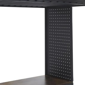Patrová postel, černá, kov, 90x200, NIVARA Kondela 0000416498