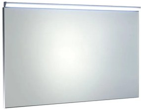 Sapho, BORA zrcadlo v rámu s LED osvětlením as přepínačem 1000x600mm, chrom, AL716