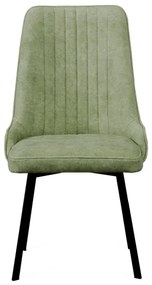 DOLMAR SEDAČKY Jídelní židle - KR-6, různé tkaniny a barvy na výběr Čalounění: oranžová (Uttario Velvet 2965)