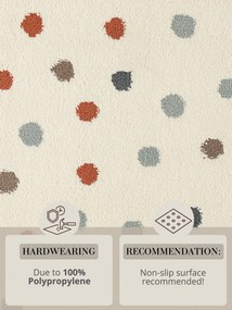 Hanse Home, Dětský koberec Adventures 106411 Cream Multicolor, 120x170, vícebarevná, dětský pokoj