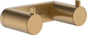 Hansgrohe AddStoris S - Dvojháček, kartáčovaný bronz 41785140