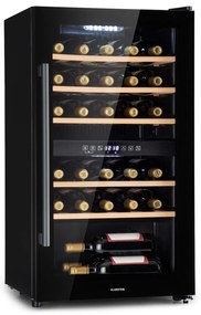 Klarstein Barossa 29 Duo, vinotéka, 80 l/29 lahví, 2 zóny, dotykové ovládání