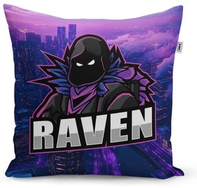 Sablio Polštář FORTNITE RAVEN Steampunk město - 40x40 cm