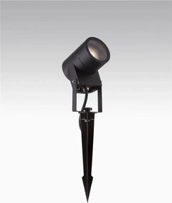 NV 9026128 Venkovní svítidlo s bodcem VIDA černý hliník a čiré sklo GU10 1x10W 220-240V bez žárovky IP65 - NOVA LUCE